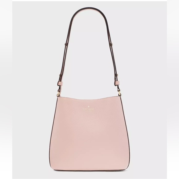 kate spade | Bags | New Kate Spade Julia Medium Bucket Bag Rose Smoke ...
